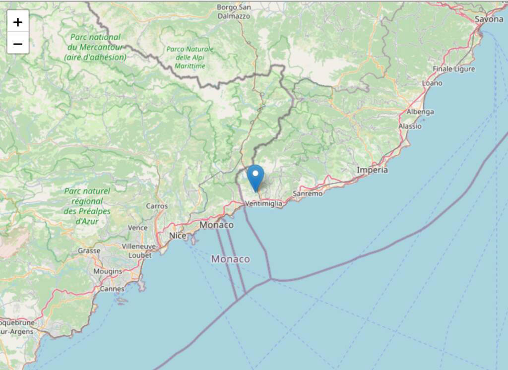 Terremoto in Liguria, scossa di magnitudo 3.2 avvertita sulla costa ... Terremoto in Liguria, scossa di magnitudo 3.2 avvertita sulla costa ...