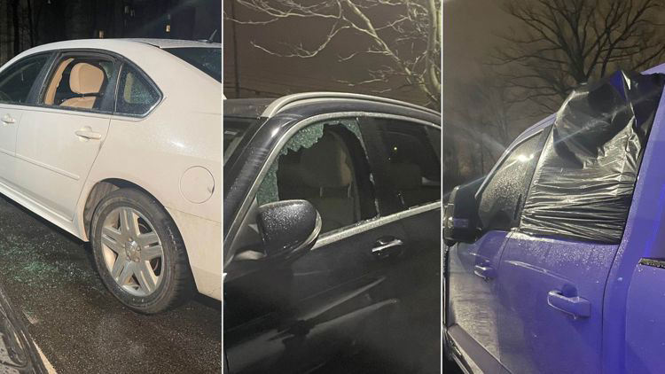 Multiple vehicle break-ins reported outside stores, restaurants, hotels ... Multiple vehicle break-ins reported outside stores, restaurants, hotels ...