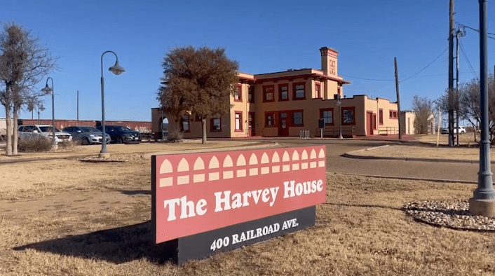 Slaton Harvey House historic marker unveiling
