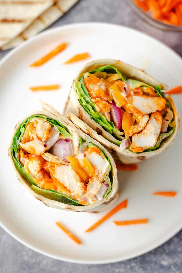 Buffalo Chicken Wraps