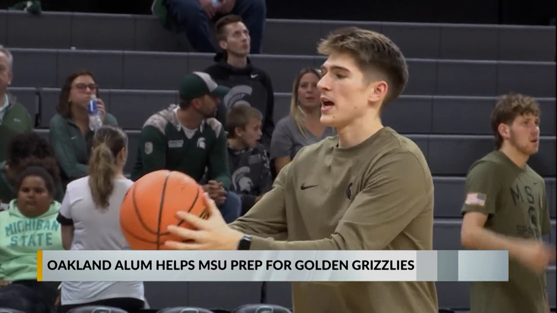 Oakland alum helps MSU prepare to face Golden Grizzlies Oakland alum helps MSU prepare to face Golden Grizzlies