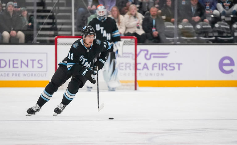 Dylan Guenther is back on the ice — and Utah Hockey Club is back in the ...
