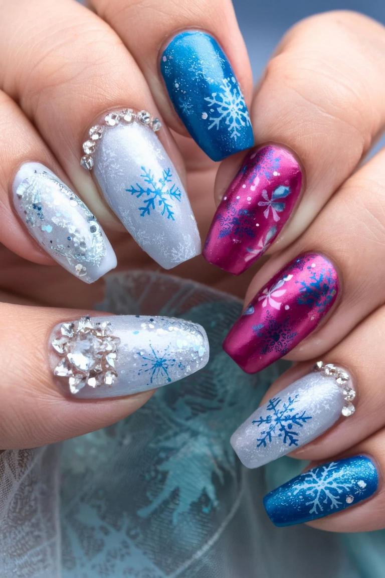 Disney Christmas Nails: 25 Magical Manicure Ideas