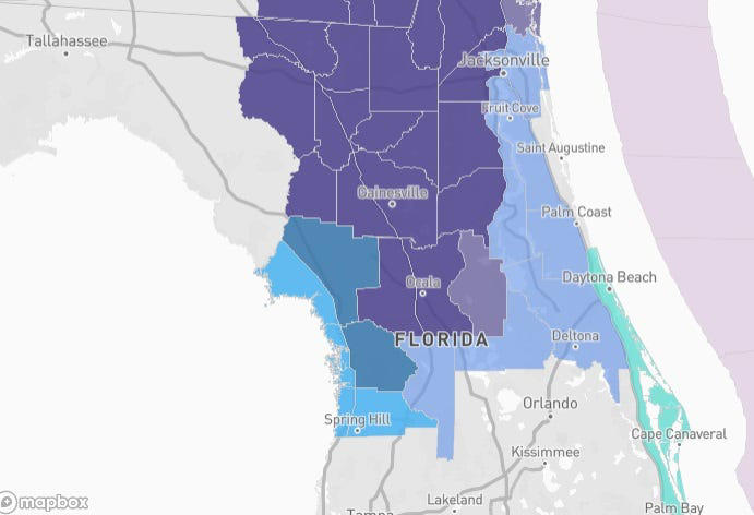 Will Florida get view of northern lights on New Year's Eve? See the map
