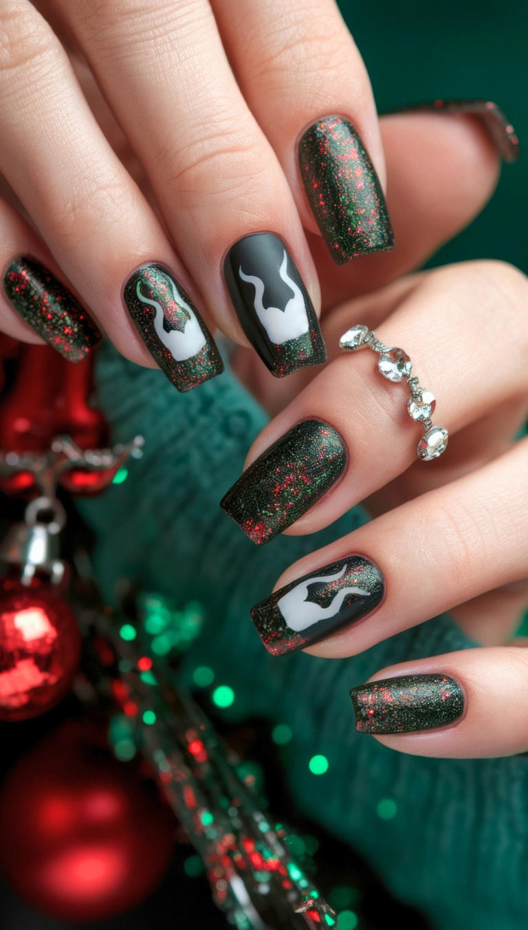 Disney Christmas Nails: 25 Magical Manicure Ideas