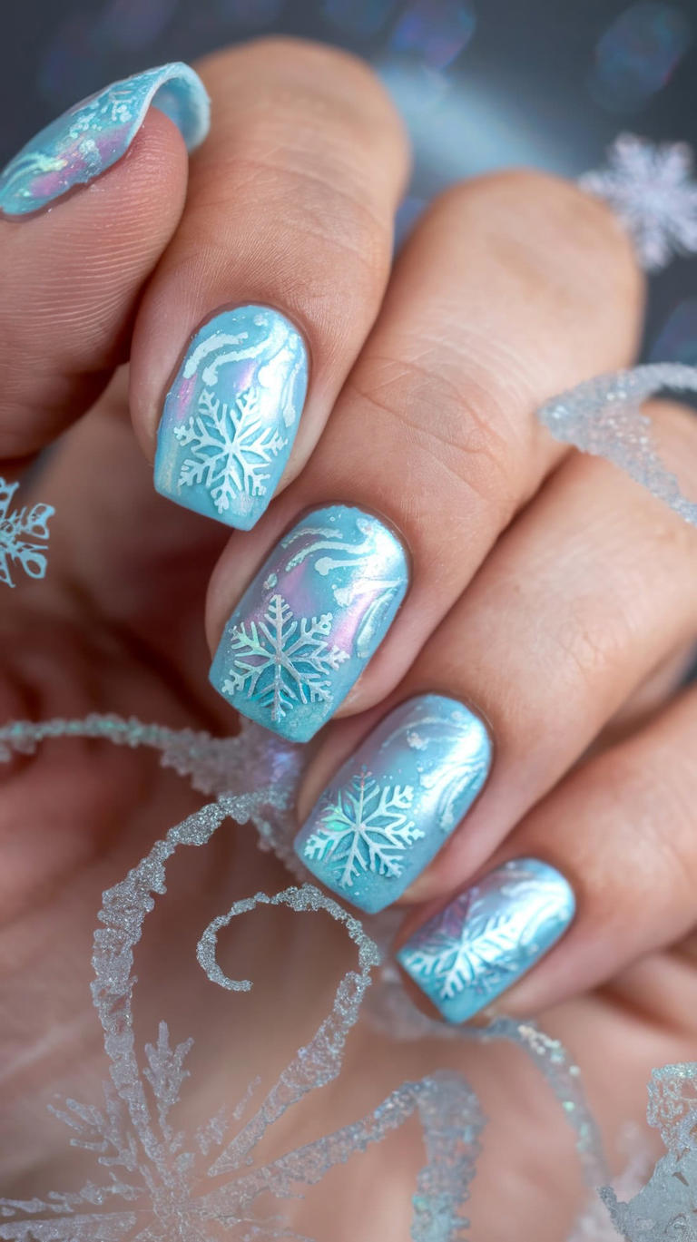 Disney Christmas Nails: 25 Magical Manicure Ideas