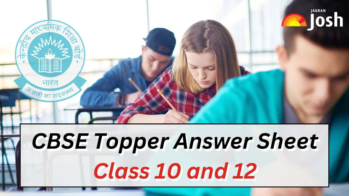 CBSE Topper Answer Sheet 2024 : Model Answer Paper Download PDF
