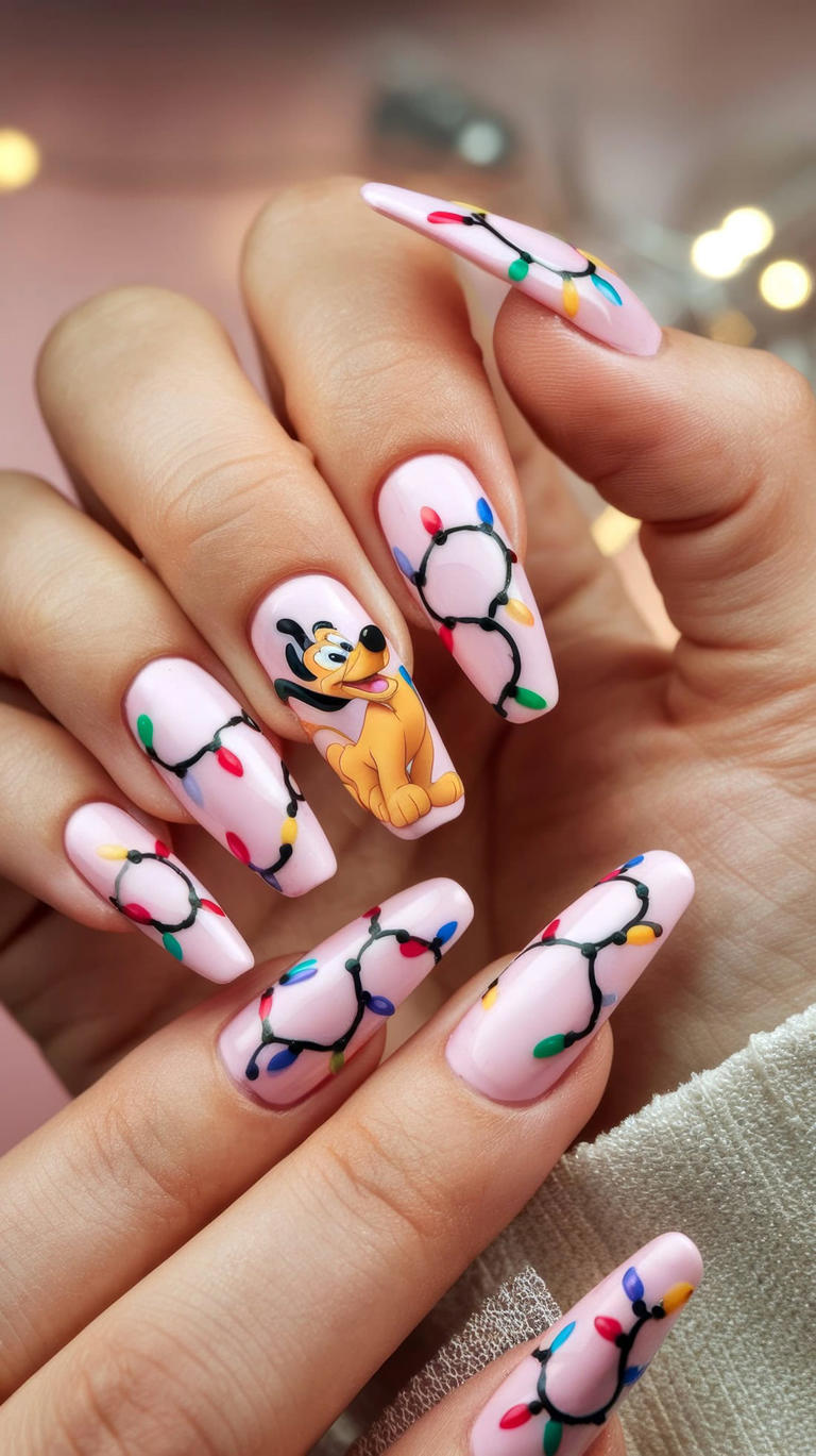Disney Christmas Nails: 25 Magical Manicure Ideas
