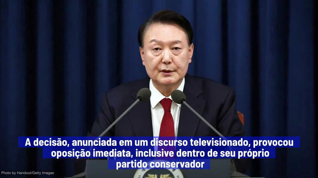 Presidente Da Coreia Do Sul Declara Lei Marcial Em Meio A Crise Política Presidente Da Coreia Do Sul Declara Lei Marcial Em Meio A Crise Política