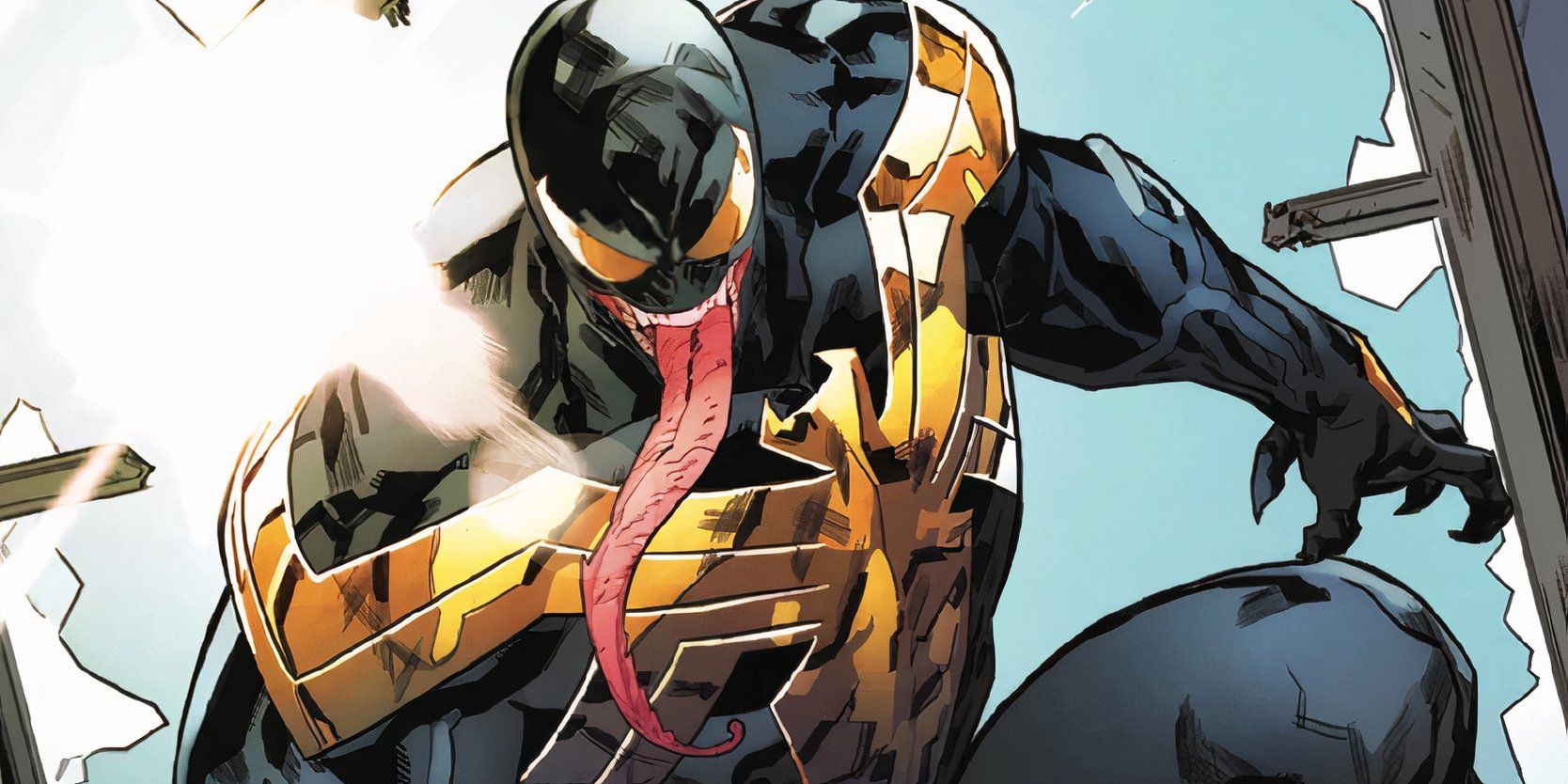 Marvel's New Venom Officially Debuts With a Golden Redesign