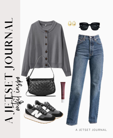 Quick tips for pairing your new cardigan with jeans