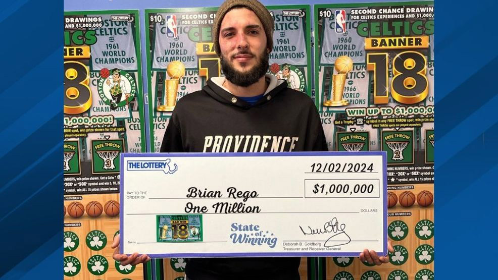 Seekonk man wins $1 million in Mass Lottery's new Celtics-themed ... Seekonk man wins $1 million in Mass Lottery's new Celtics-themed ...