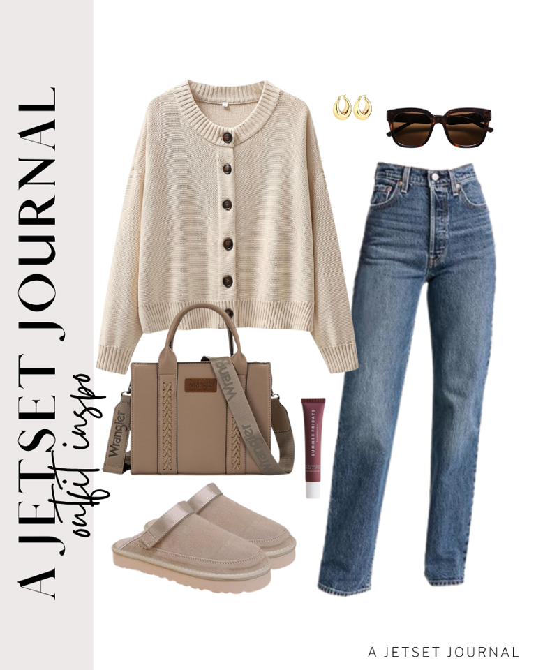 Quick tips for pairing your new cardigan with jeans