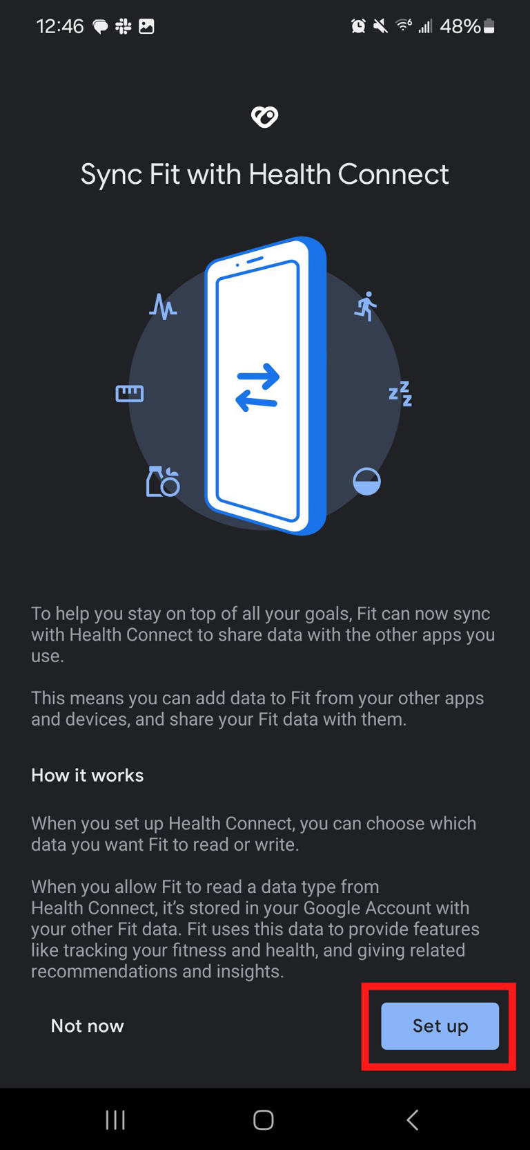 How to sync your Samsung Health data with Google Fit