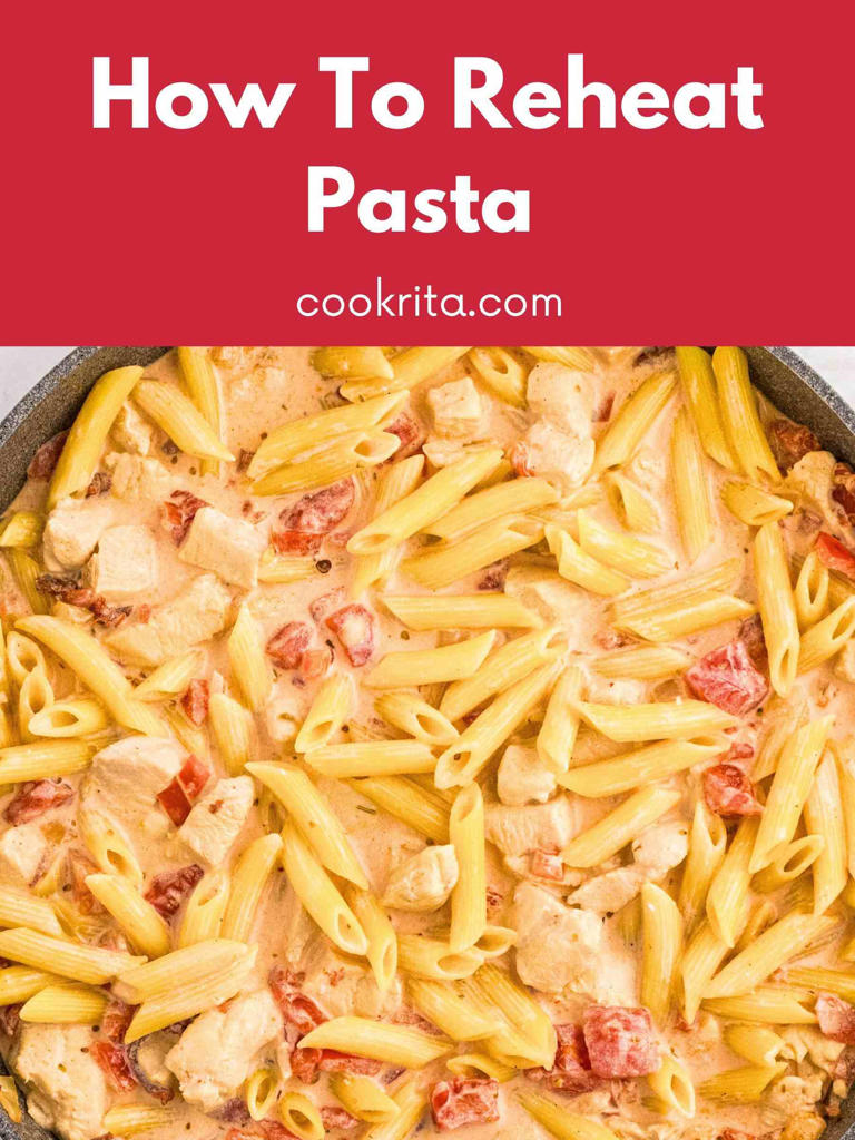 How To Reheat Pasta (in 3 Tried Methods)