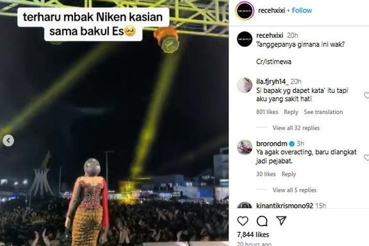 Dibandingkan dengan Gus Miftah yang Dihujat Gegara Adabnya, Niken ... Dibandingkan dengan Gus Miftah yang Dihujat Gegara Adabnya, Niken ...