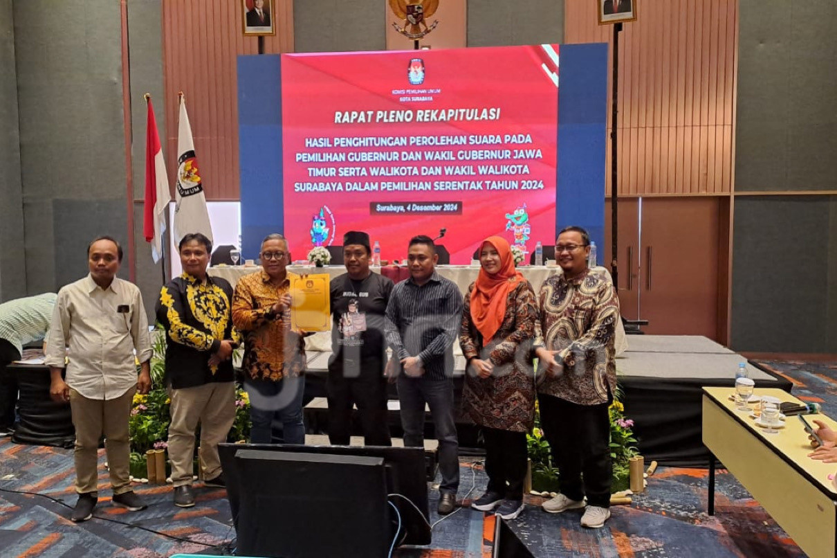 Eri-Armuji Menang Lawan Kotak Kosong, Sebegini Perolehan Suaranya Eri-Armuji Menang Lawan Kotak Kosong, Sebegini Perolehan Suaranya