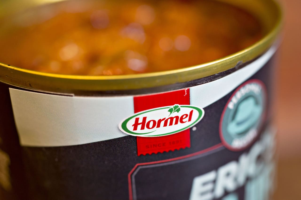 Hormel Foods rises on earnings. It’s been a brutal year for the stock.