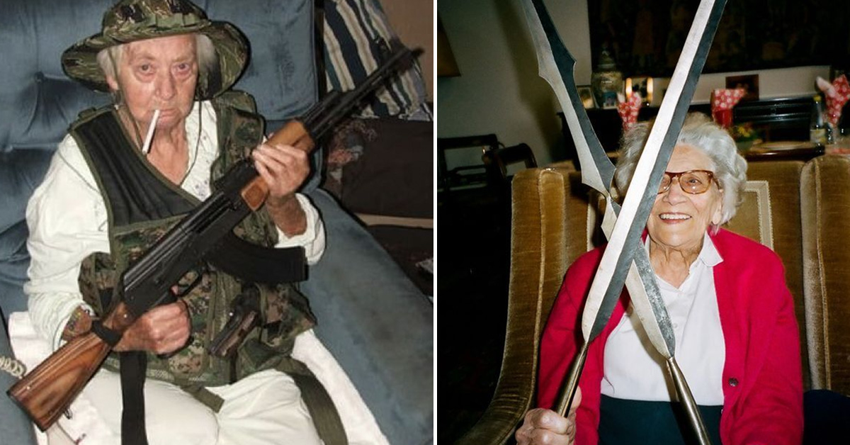 42 Armed Grannies You Don't Want to Mess With