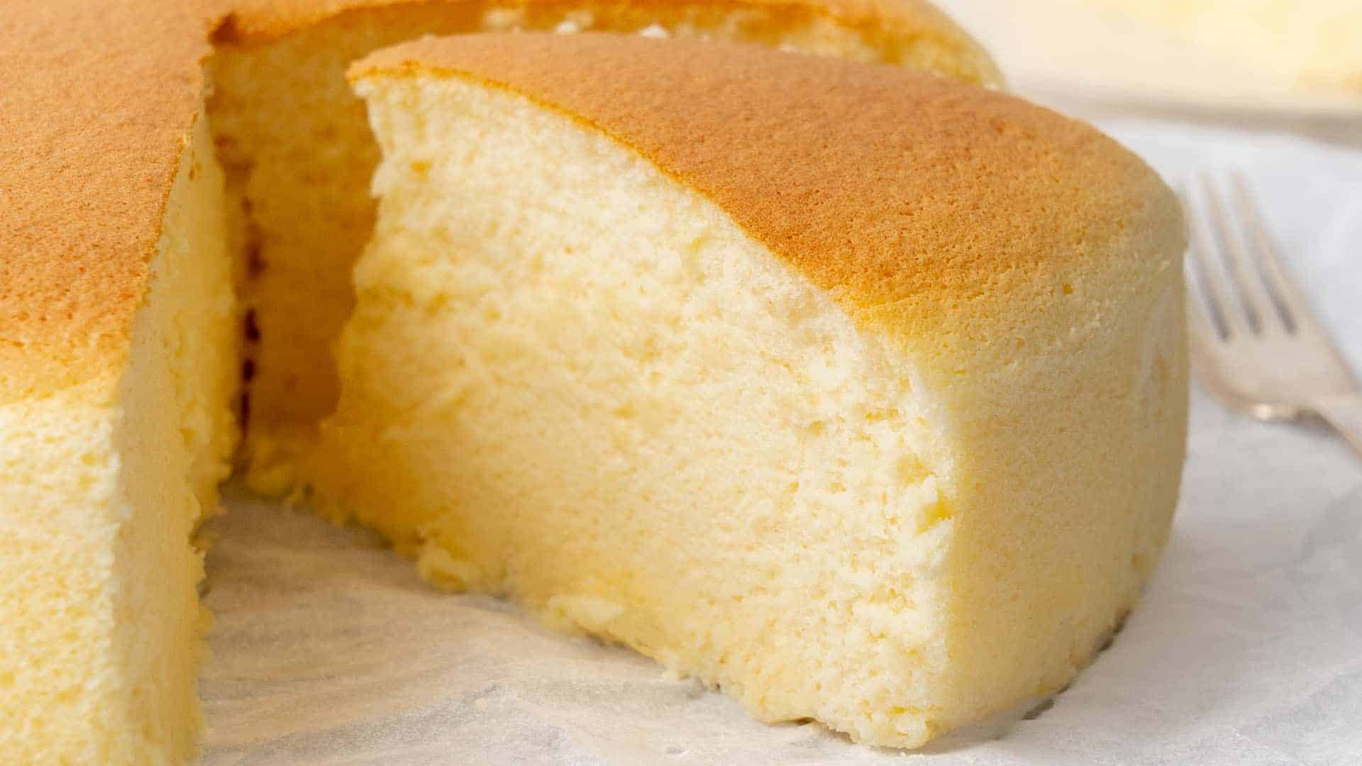 Jiggly Japanese Cheesecake is The Ultimate Fluffy, Souffle-like Cheesecake