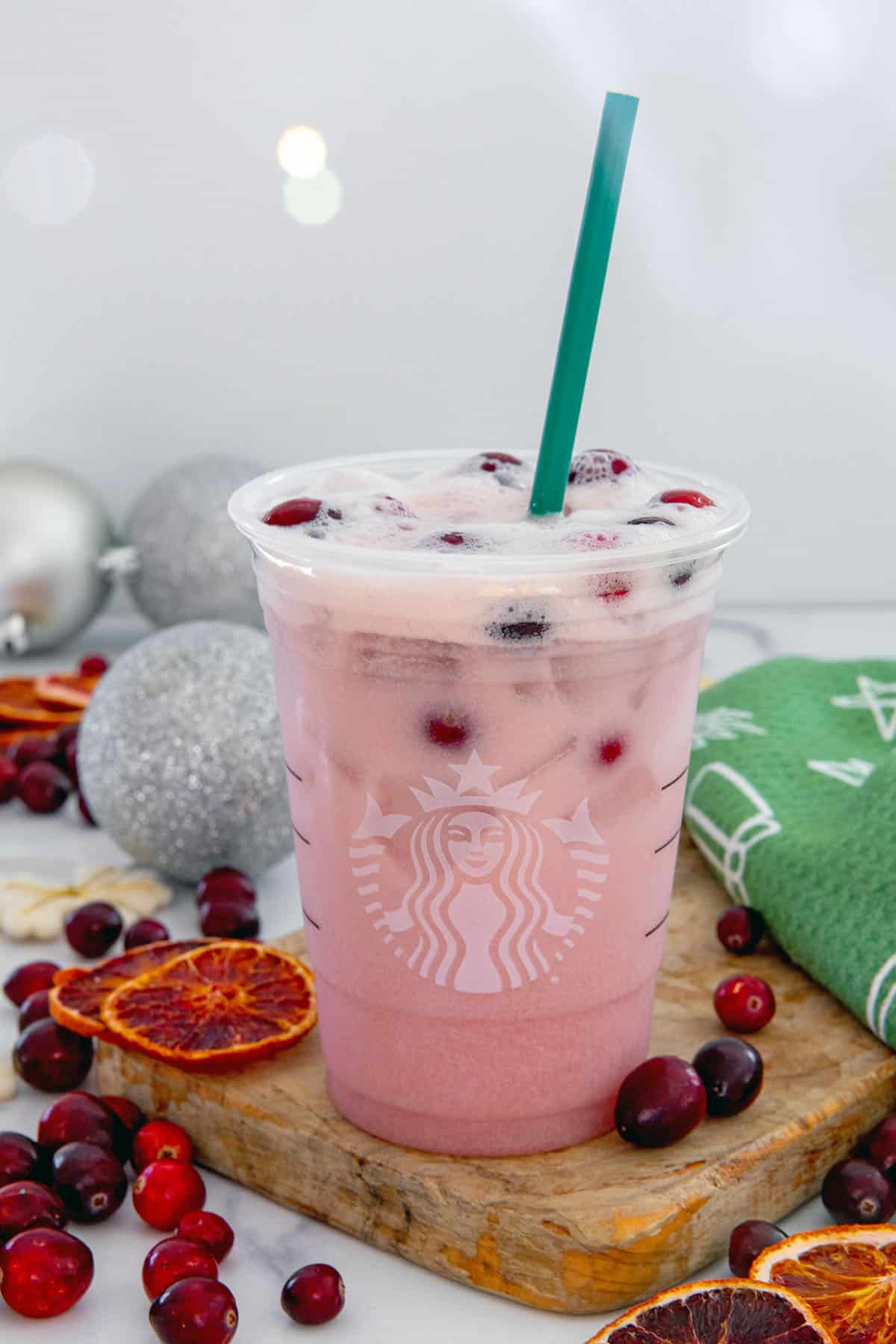 Cran-Merry Orange Refresher Starbucks Copycat