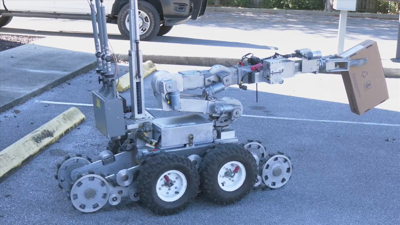 Robot donation assists Gulf County Sheriff's Office operations Robot donation assists Gulf County Sheriff's Office operations