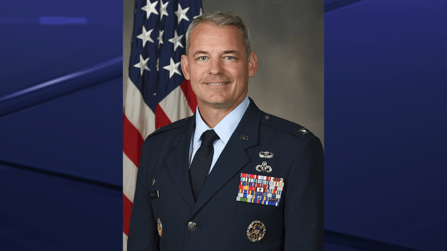 WPAFB Col. Christopher B. Meeker enters plea; trial continues