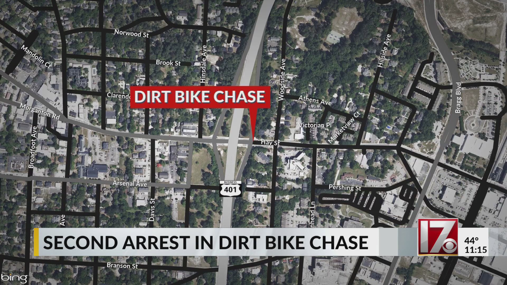Second arrest in Fayetteville dirt bike chase Second arrest in Fayetteville dirt bike chase