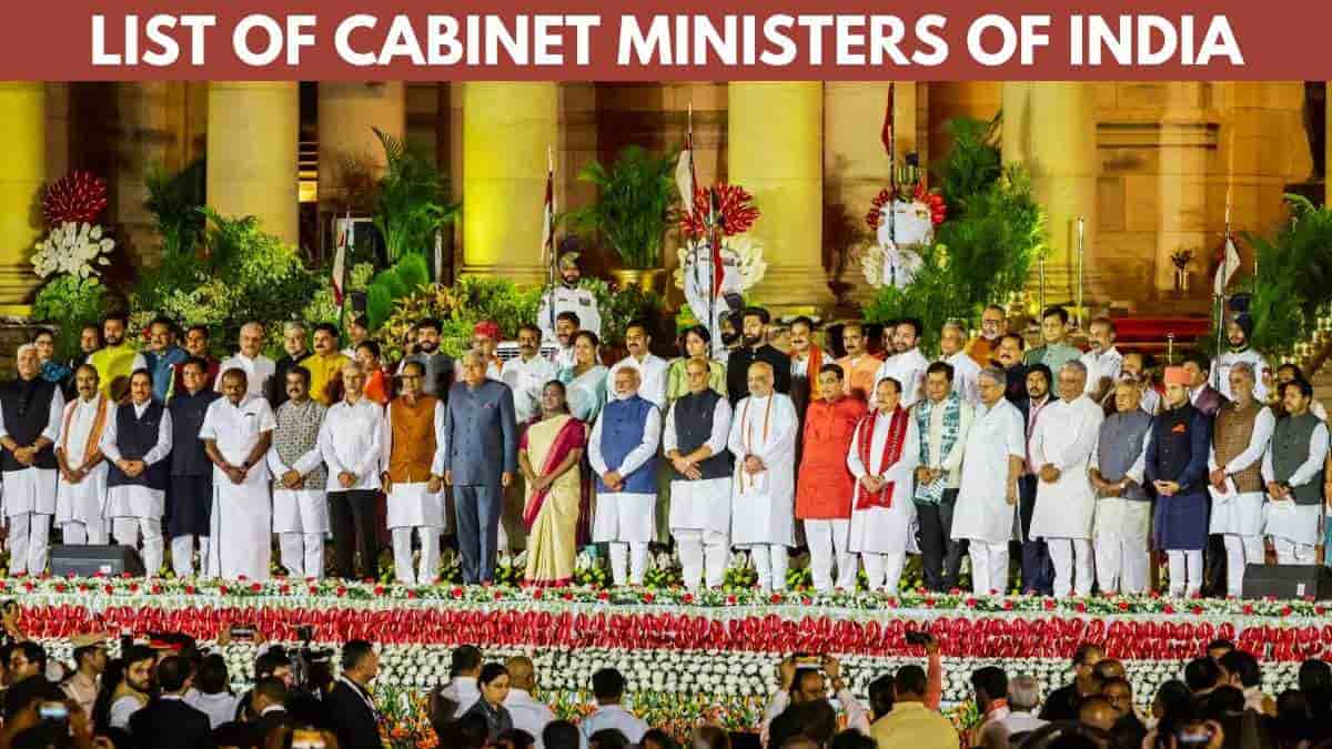 Cabinet ministers of India: Complete list (updated 2026)
