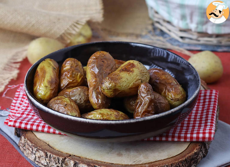 Grenaille aardappelen in de friteuse