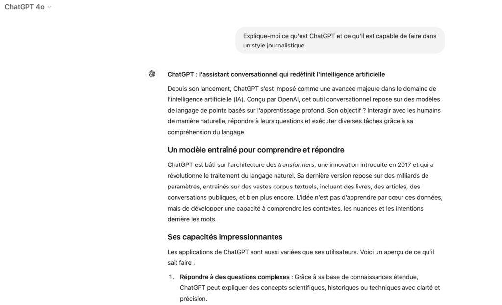 ChatGPT, c’est quoi et comment cela fonctionne ? On a laissé l’IA ...