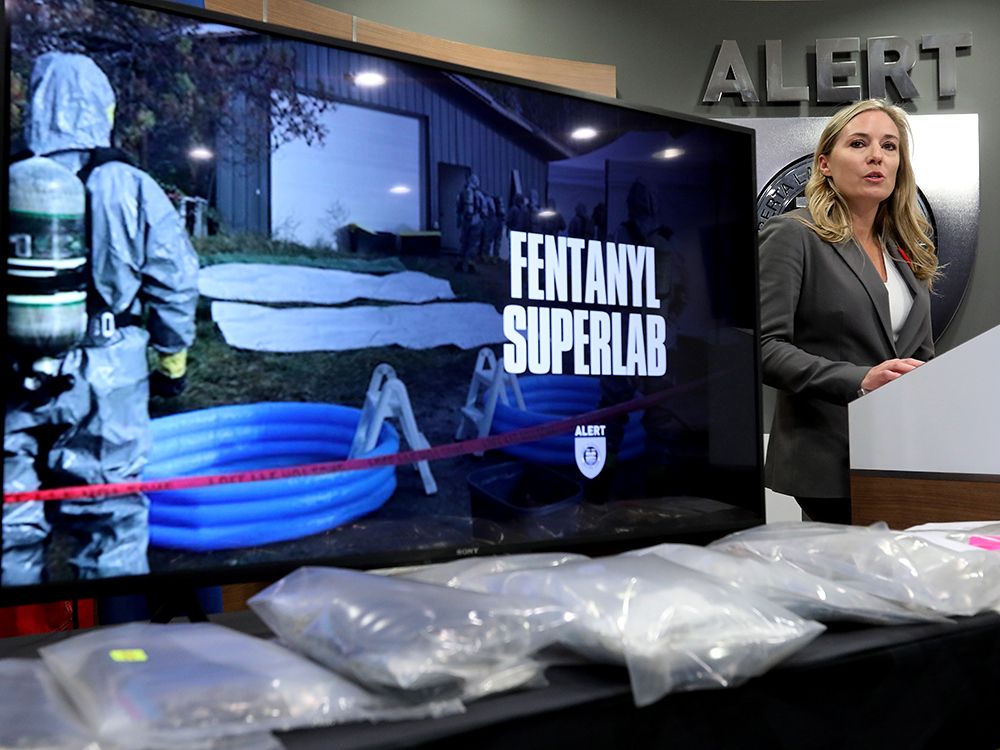 Canada now a 'low-risk, high-profit' hot spot for fentanyl super labs ...