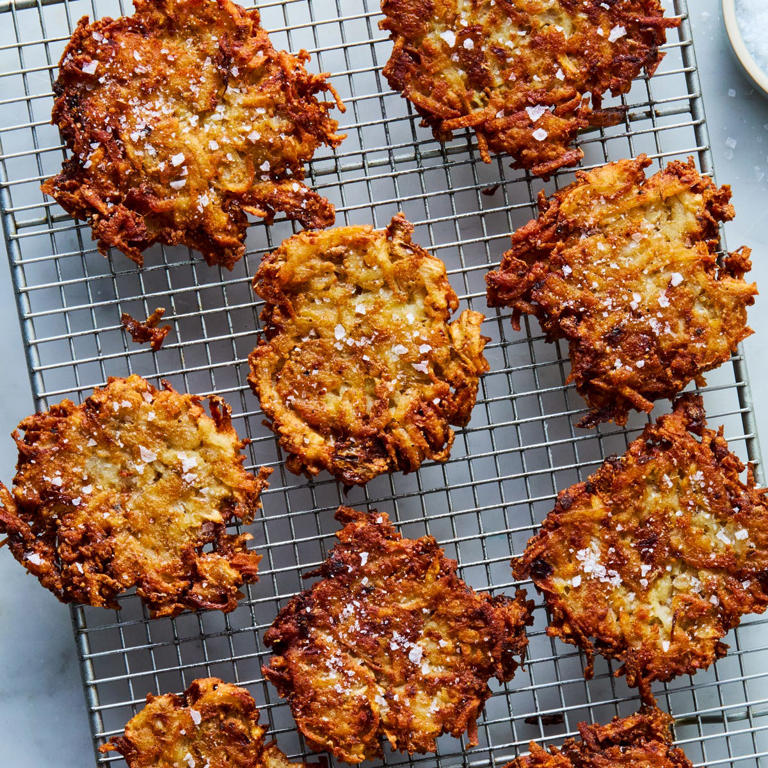 I've mastered the perfect crispy latke—here's the secret