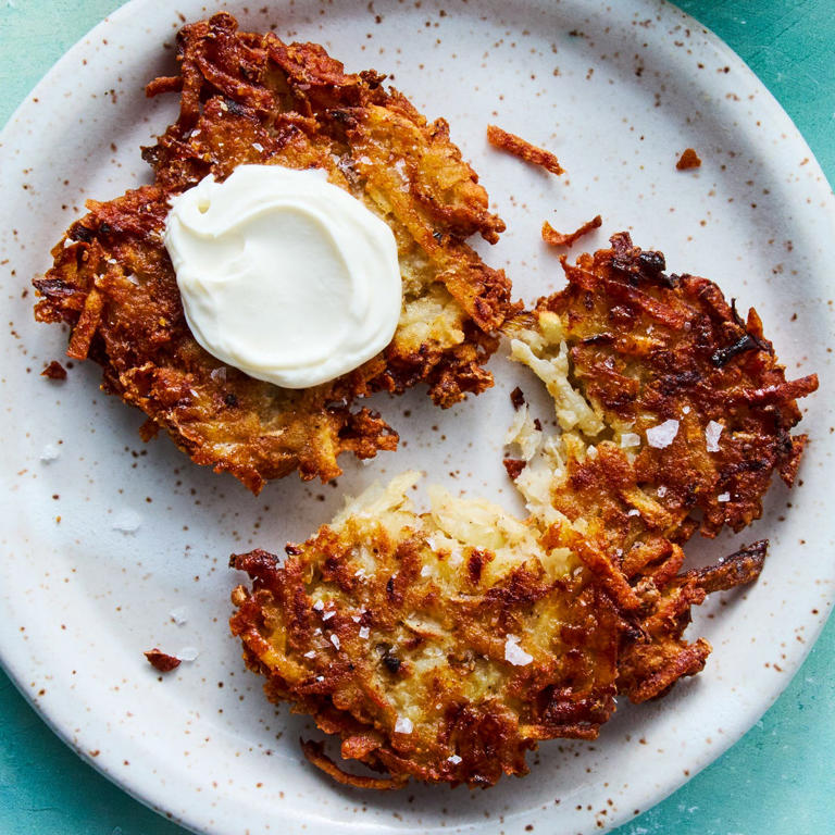 I've mastered the perfect crispy latke—here's the secret