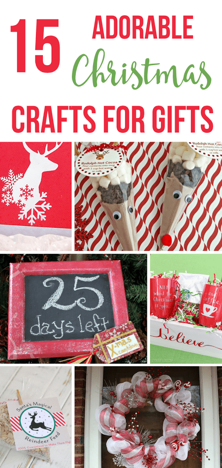 15 Christmas Crafts to Make for Gifts