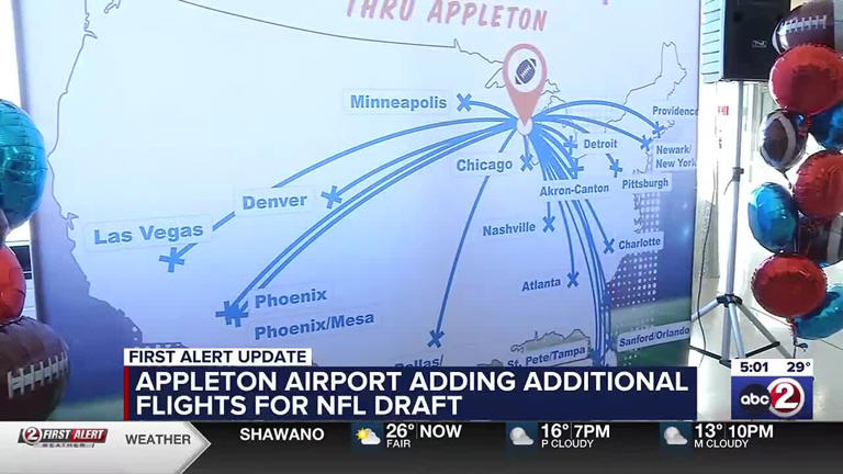 More flights in for the NFL Draft means better deals on flights out