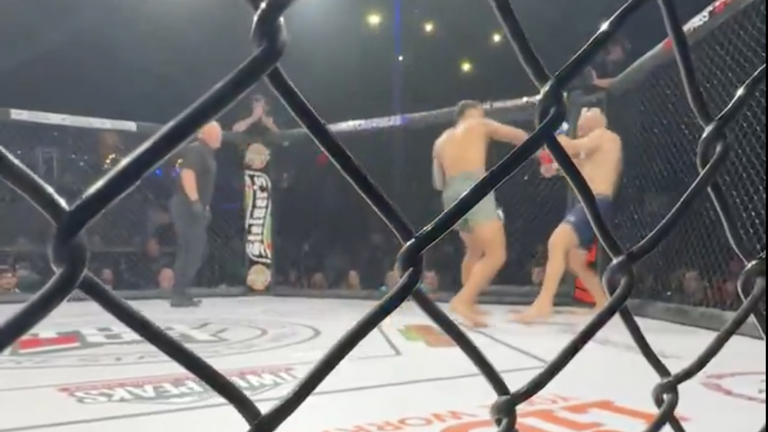 Video! UFC Employee Destroys Opponent In Front Of Dana White Video! UFC Employee Destroys Opponent In Front Of Dana White