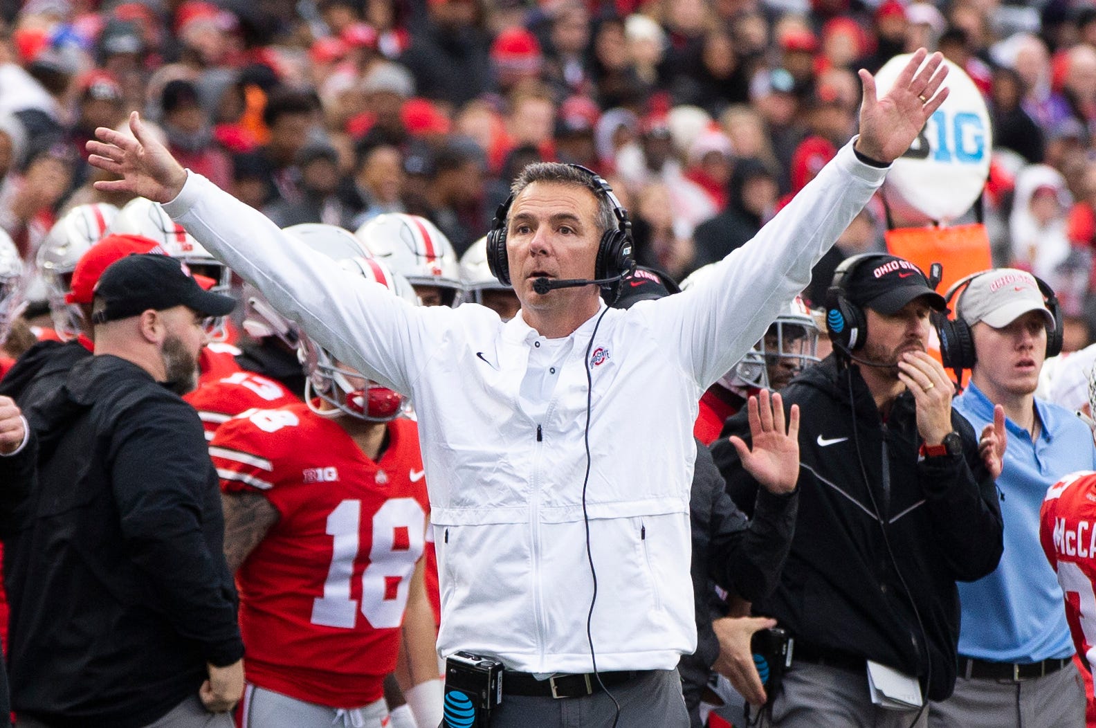 Urban Meyer defends Ohio State football fans: 'Football is born in your ...