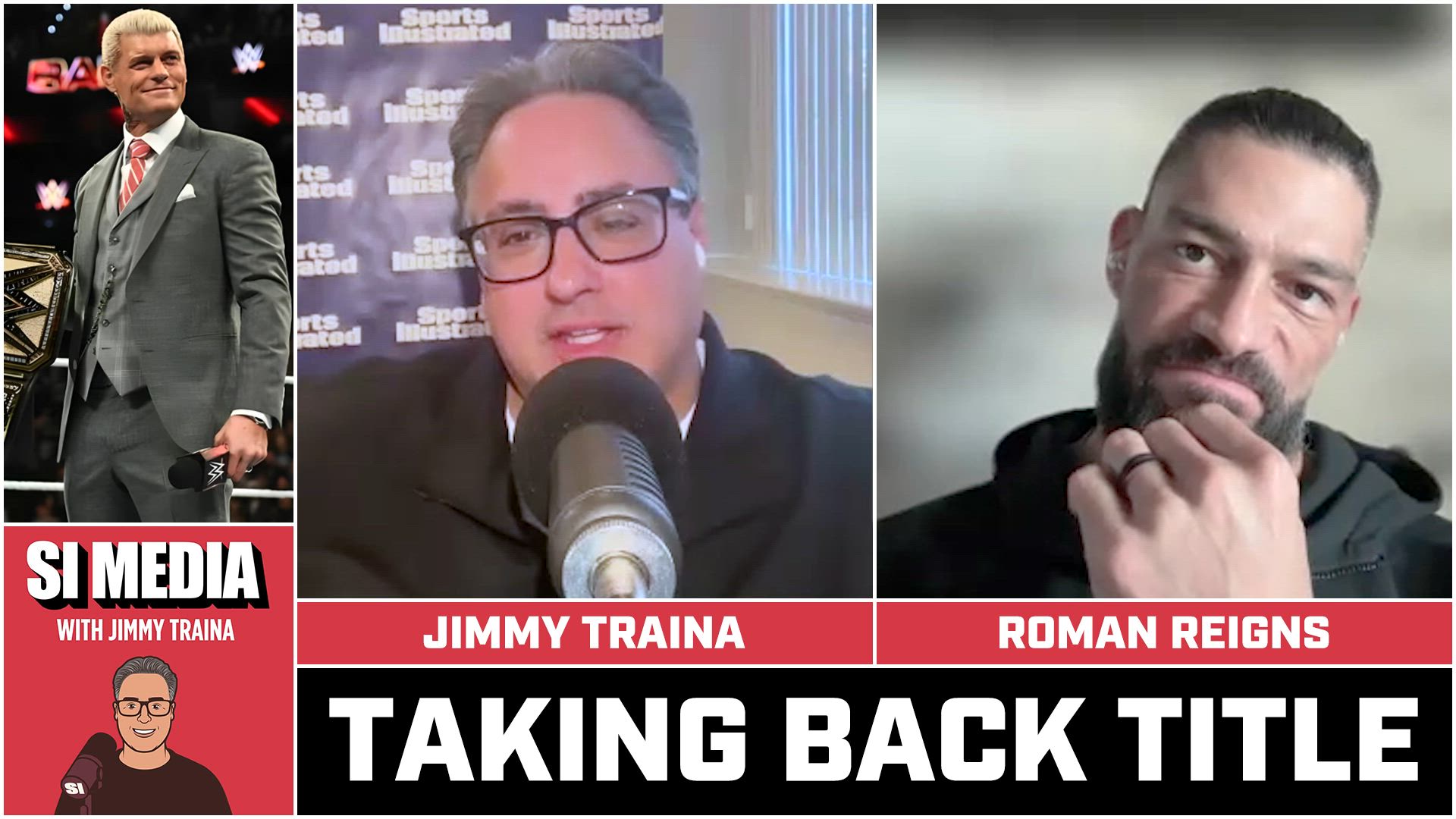 Roman Reigns on Taking His Title Back