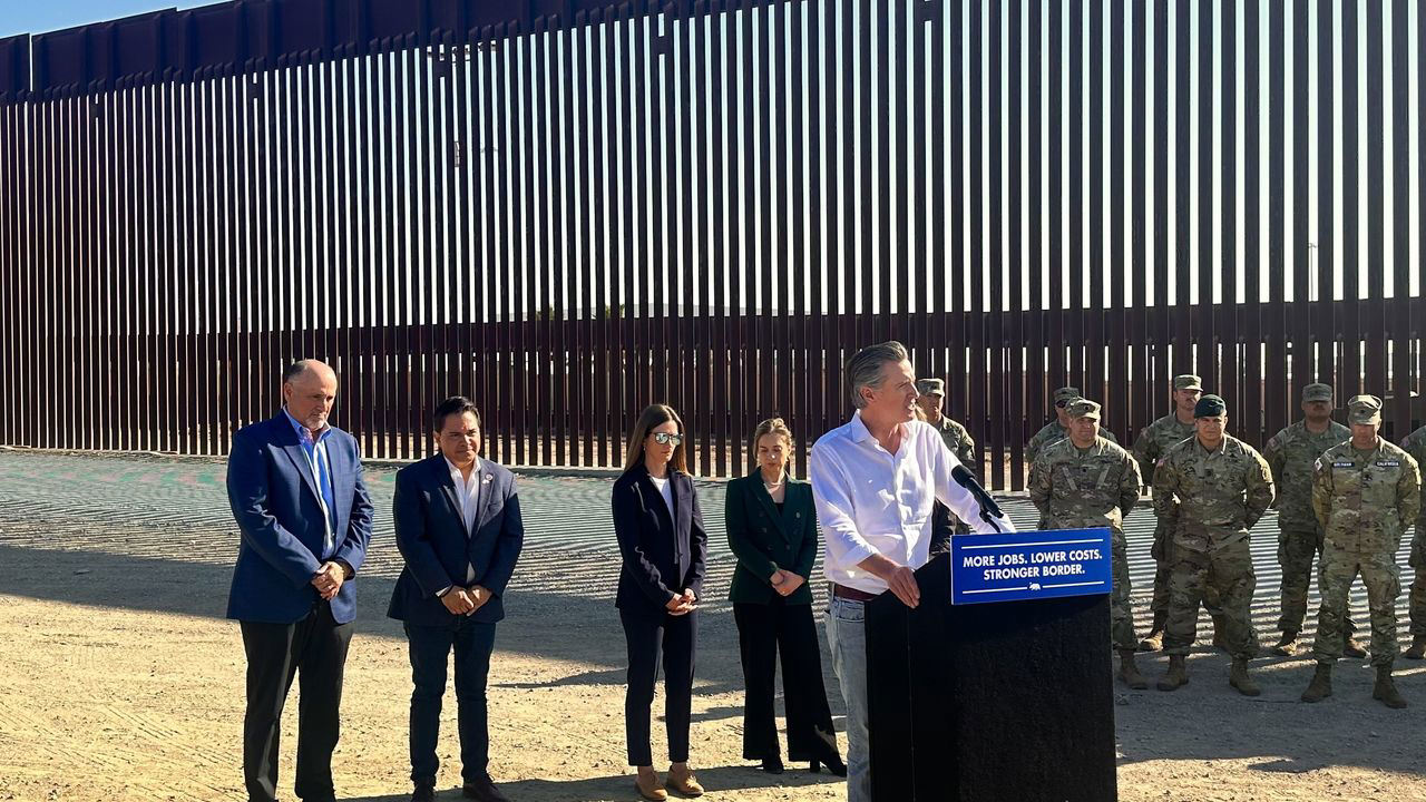 California Gov. Gavin Newsom touts new San Diego port of entry amid ... California Gov. Gavin Newsom touts new San Diego port of entry amid ...