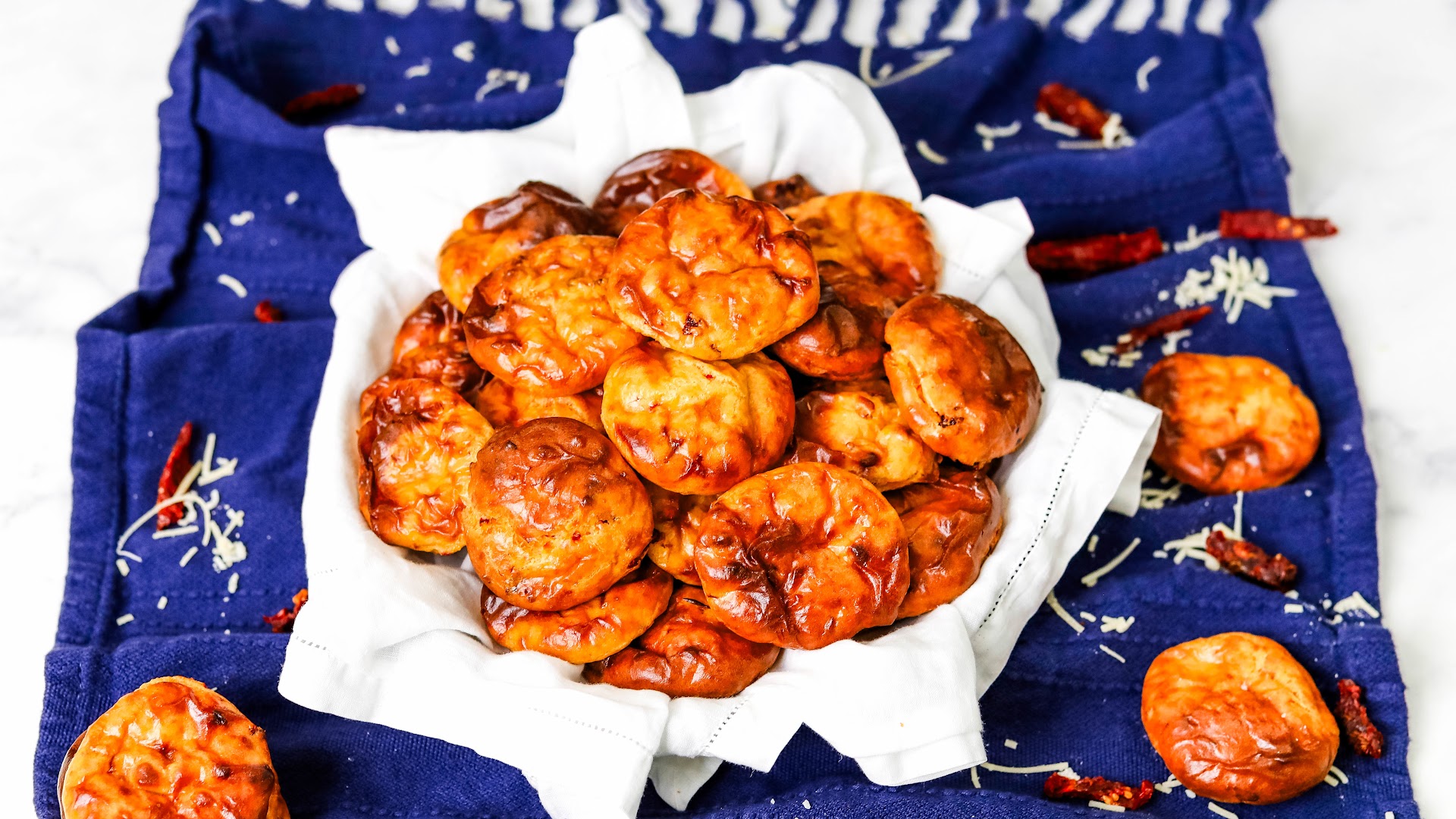 Serve These Sun-dried Tomato And Gruyere Puffs At Your Next Party, And ...
