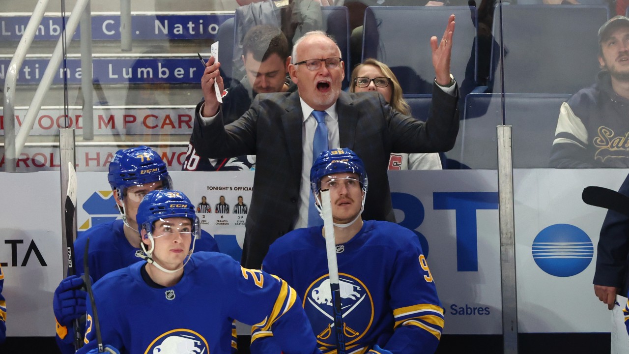 ‘Christmas hockey’: Sabres coach Ruff slams team after loss to Flyers