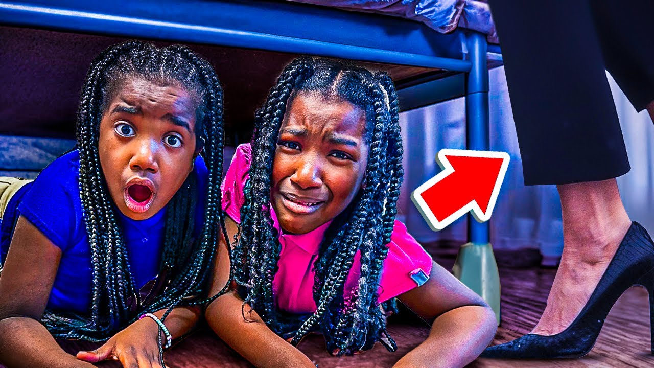 Girls survive the strictest babysitter