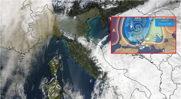 Meteo, allerta vento e temporali nel weekend dell'Immacolata: neve anche a basse quote. Ecco ...