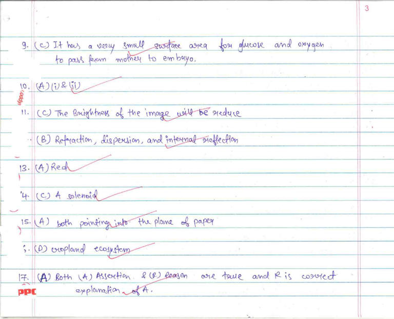 CBSE Class 10 Science Topper Answer Sheet for 2025 Board Exam: Check ...