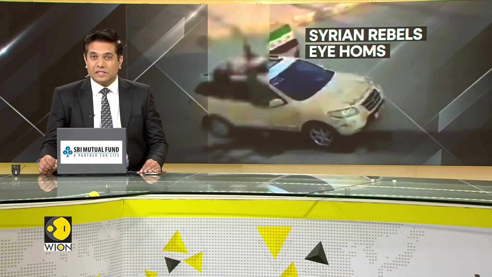 Thousands Flee Syrian City Homs As Rebels Advance Further | Wion ... Thousands Flee Syrian City Homs As Rebels Advance Further | Wion ...