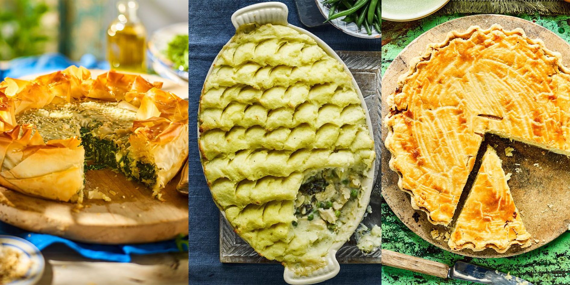 We just love a veggie pie recipe and these options are absolute winners
