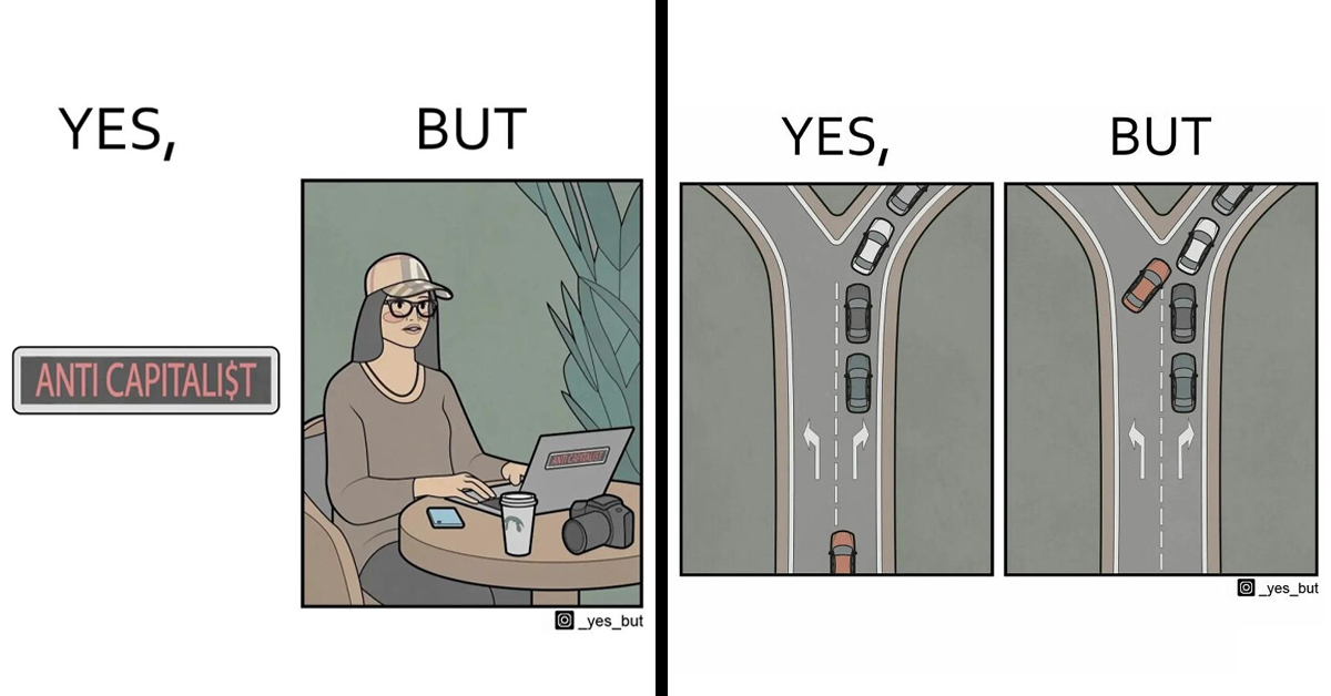 52 Relatable 'Yes, But' Comics Showing Life's Irony