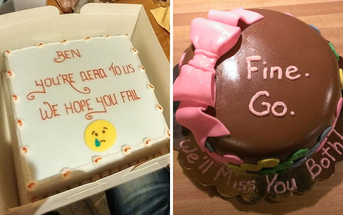 26 Hilarious Farewell Cakes That Employees Got On Their Last Day At The ...