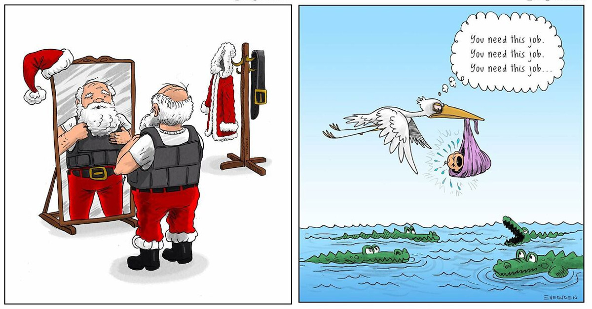 35 Hilarious One-Panel Comics That Nail the Punchline